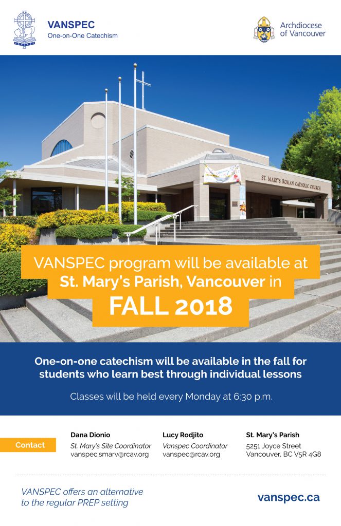 New Site Centre at St. Mary’s, Vancouver – VANSPEC